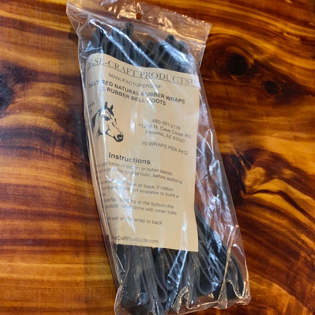 Dally black rubber – Cross H Tack & Decor