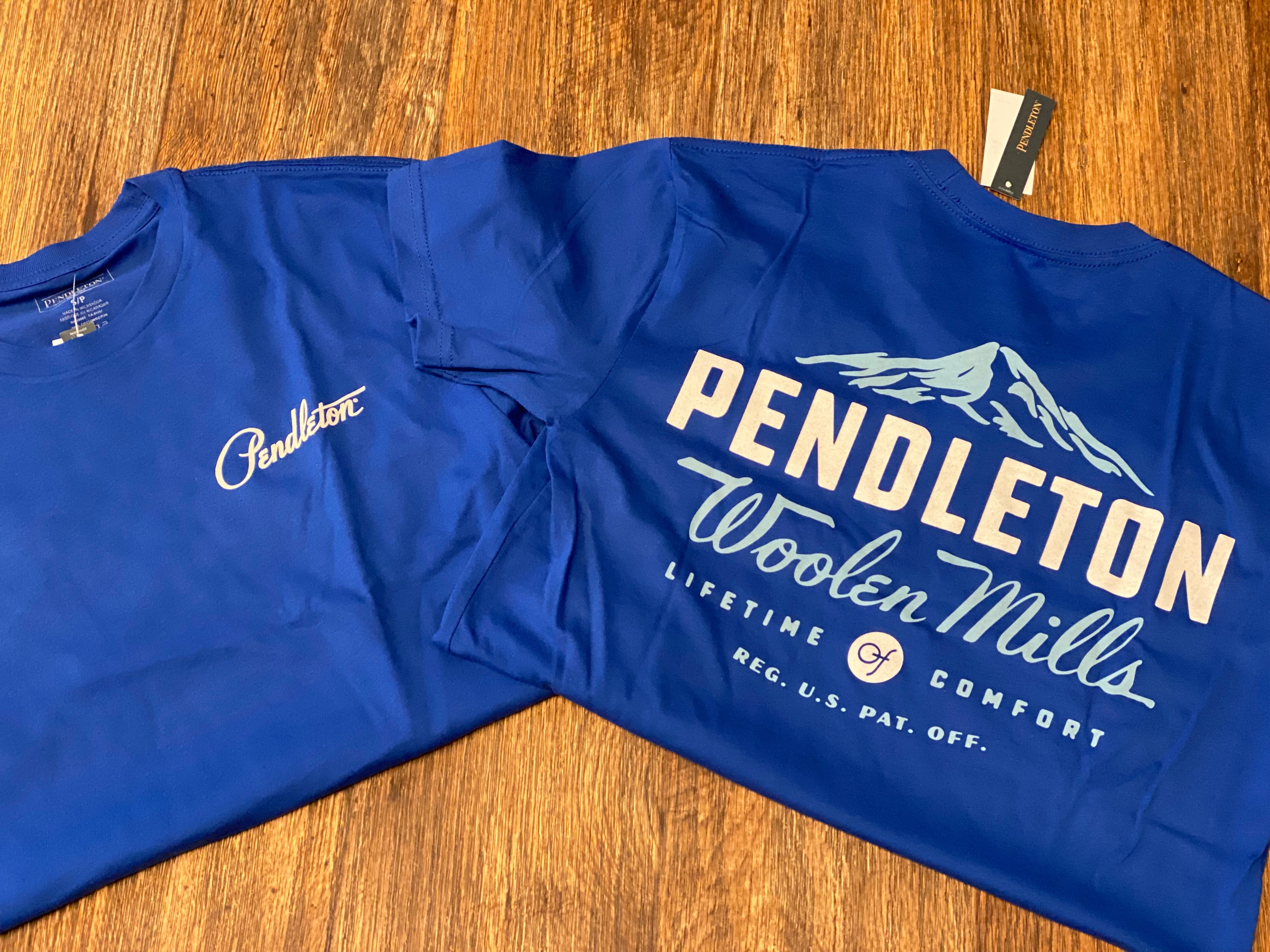 Pendleton T-shirt (Blue) – Cross H Tack & Decor