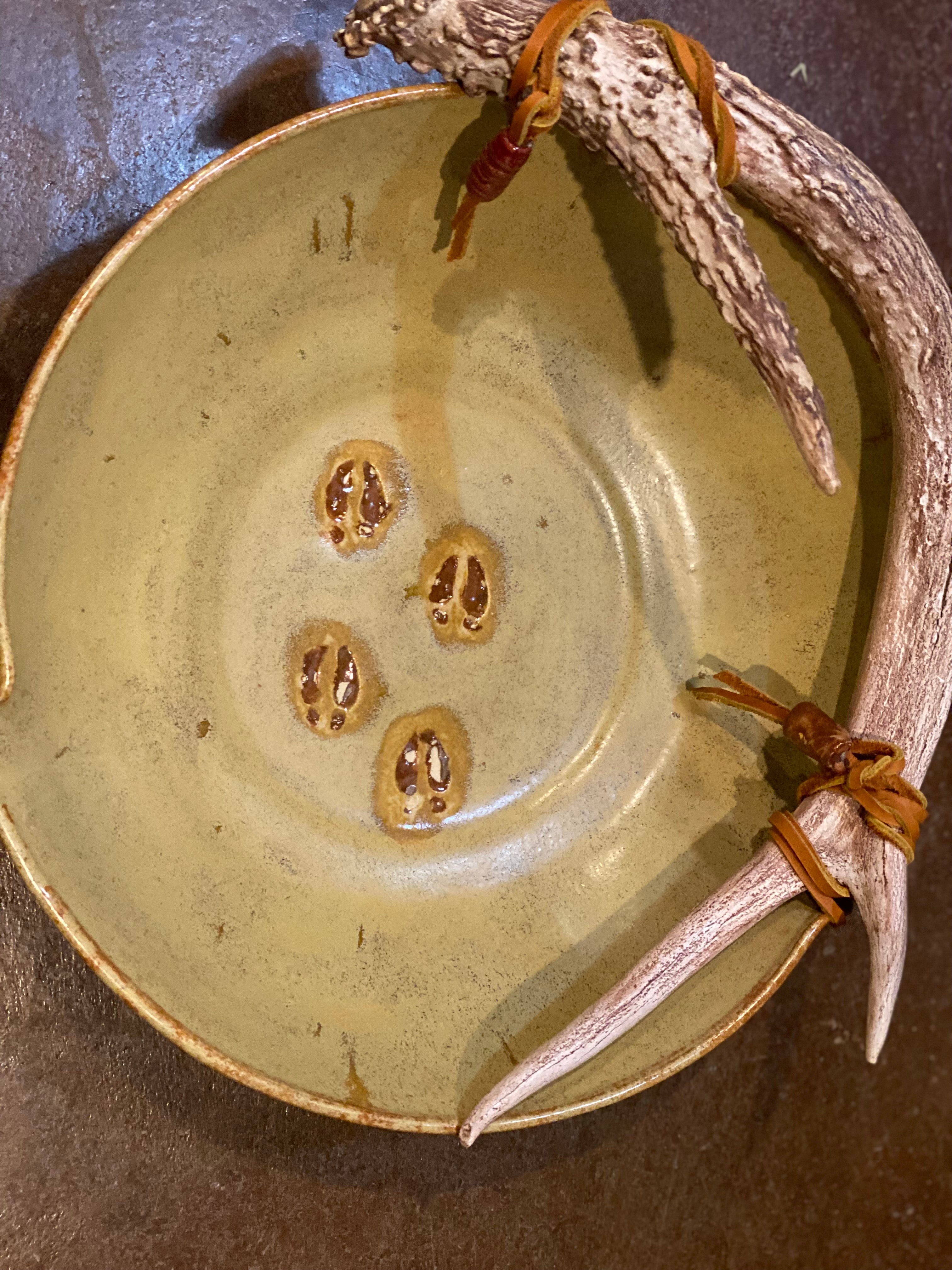 Deer antler pottery – Cross H Tack & Decor