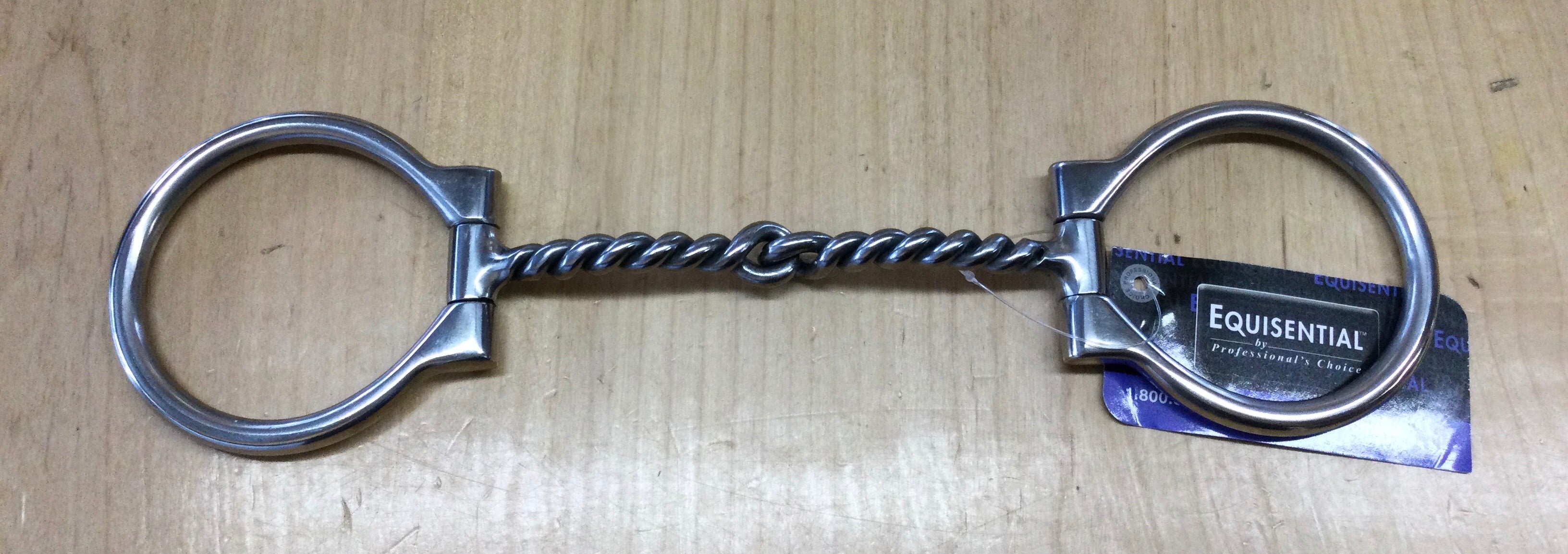 EQ D Ring Twisted Wire Bit – Cross H Tack & Decor